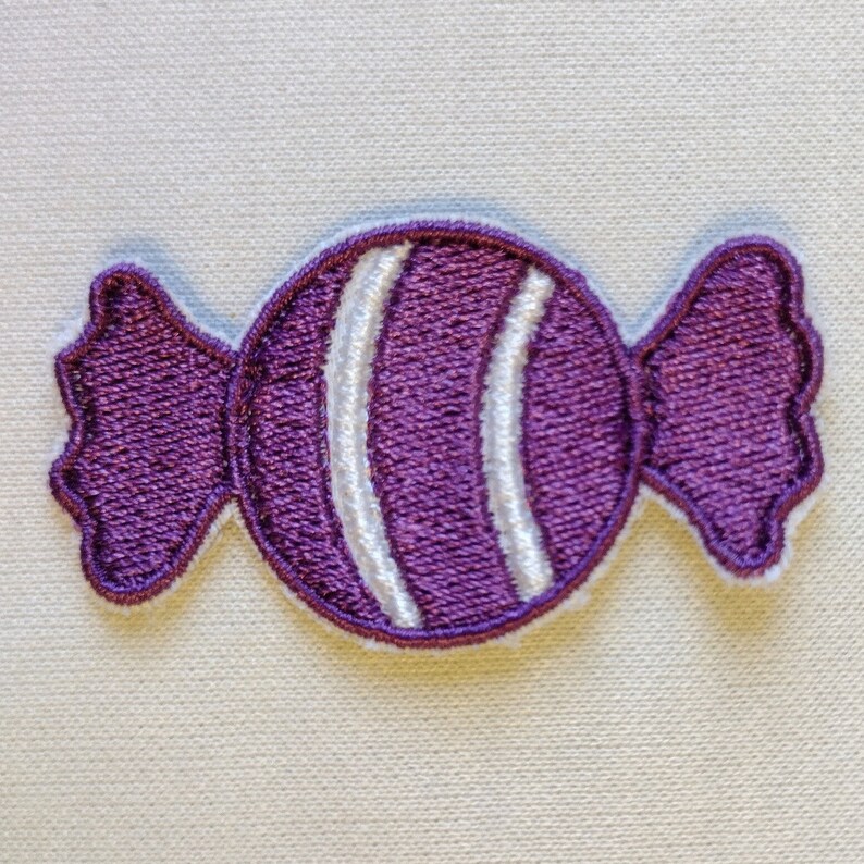 Retro Hard Candies Embroidered Patch Iron on Custom - Etsy