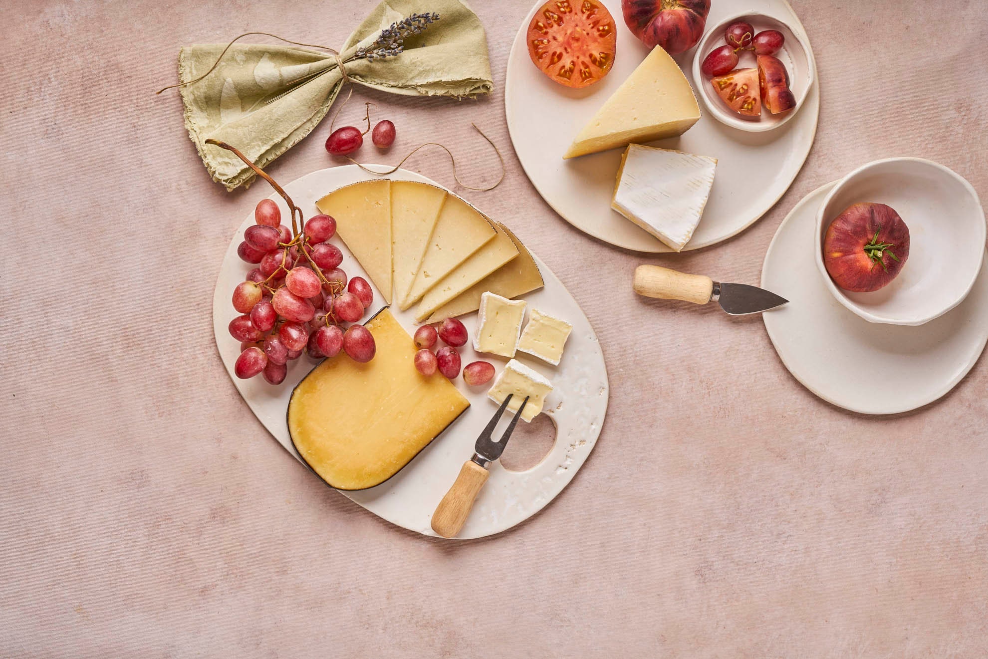 Ceramic Cheese Board, Antipasto Board,white Ceramic Charcuterie Platter ...