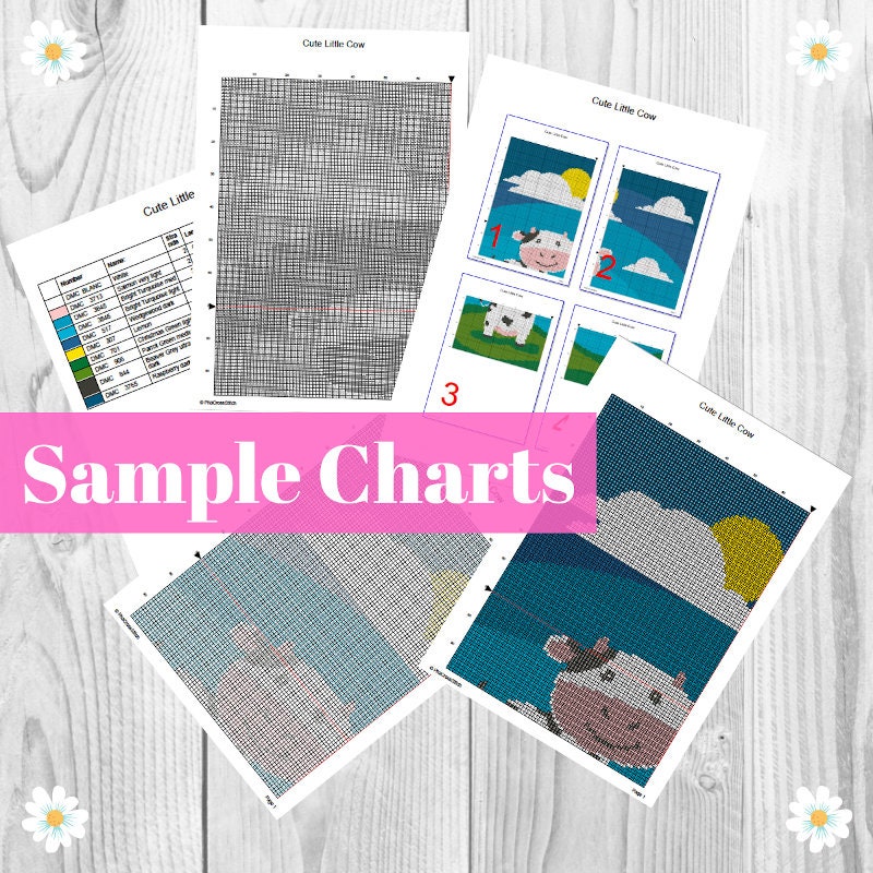 Waterfall Cross Stitch Pattern Counted Cross Stitch Chart - Etsy