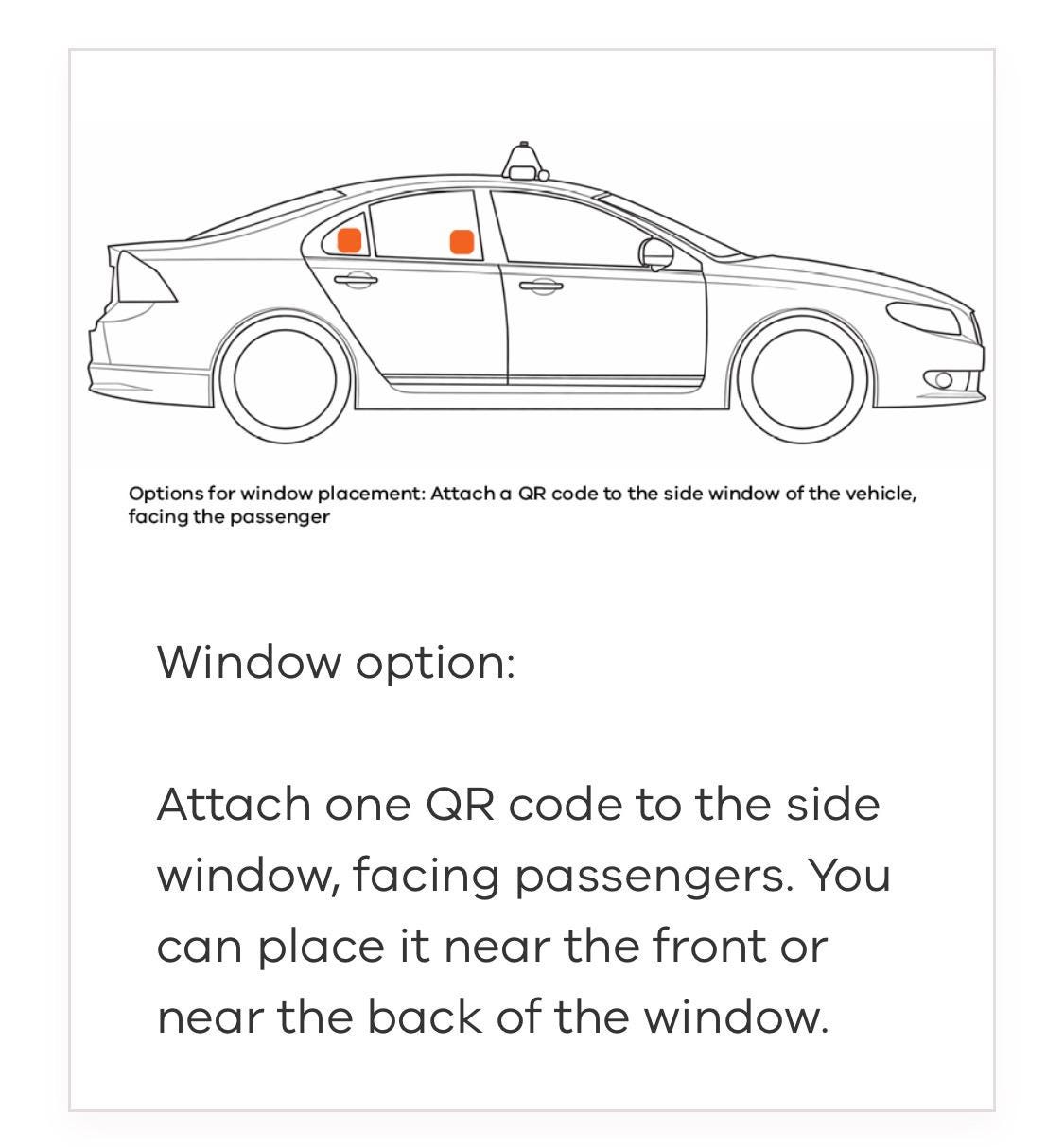 Taxi & Rideshare CPV QR Code Sticker – Heavy-duty, Ready to Apply ...