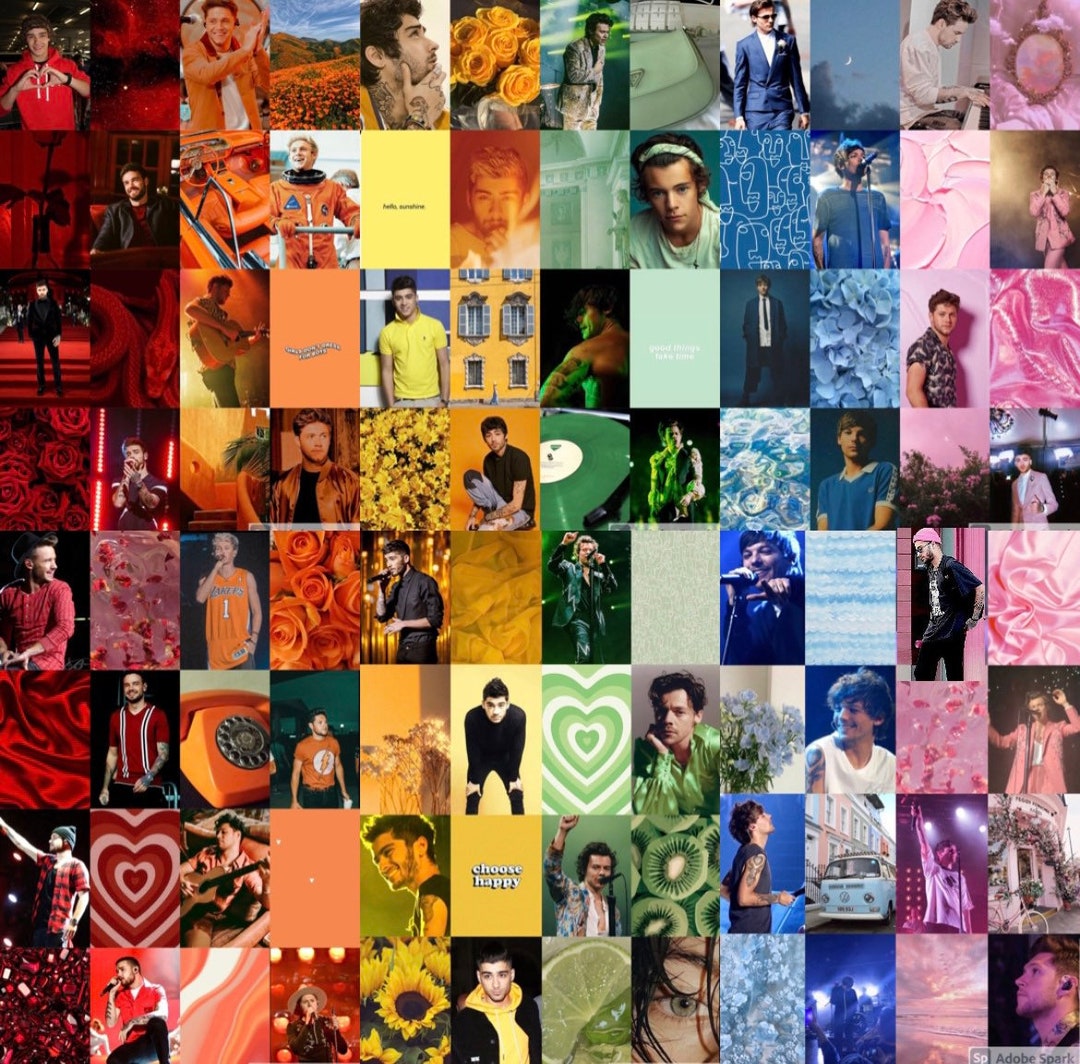 One Direction - 120 Physical Prints for Photo Wall - Etsy