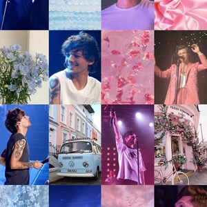 One Direction - 120 Rainbow Digital Prints for Photo Wall - Etsy