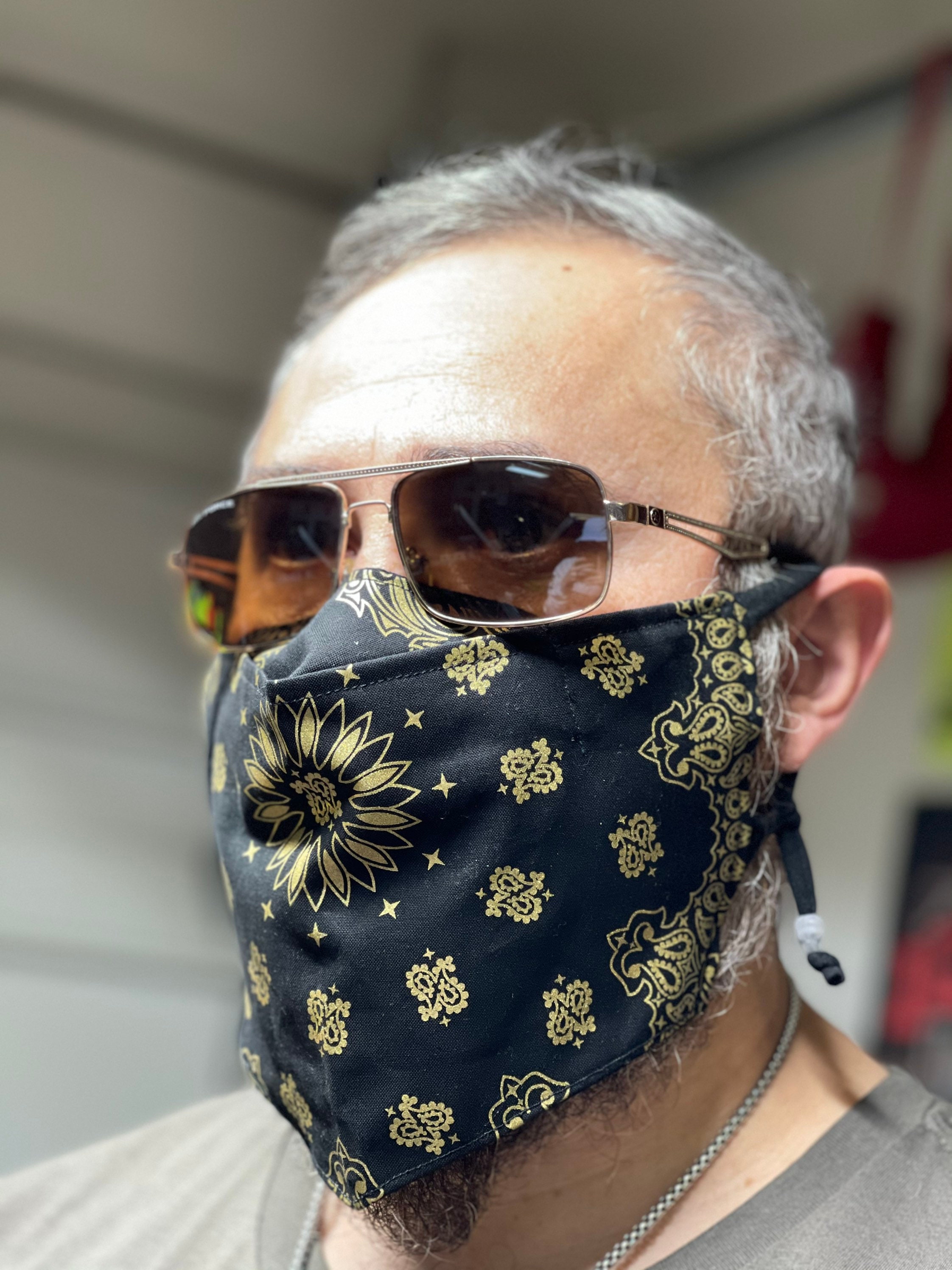 BADASS goatee mask mask for beard bearded men mask biker | Etsy