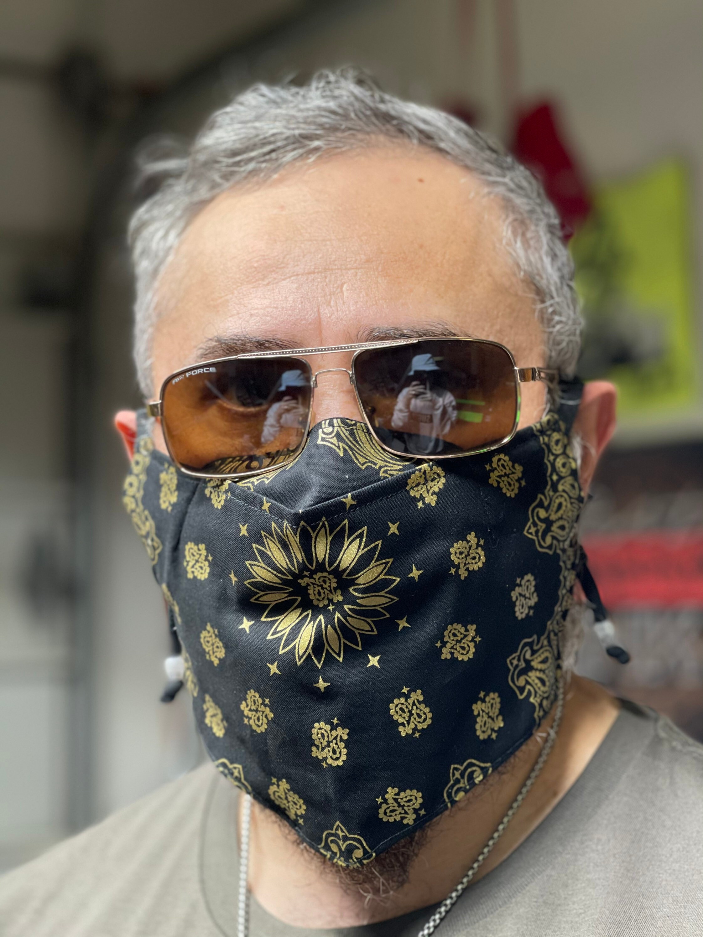 BADASS goatee mask mask for beard bearded men mask biker | Etsy