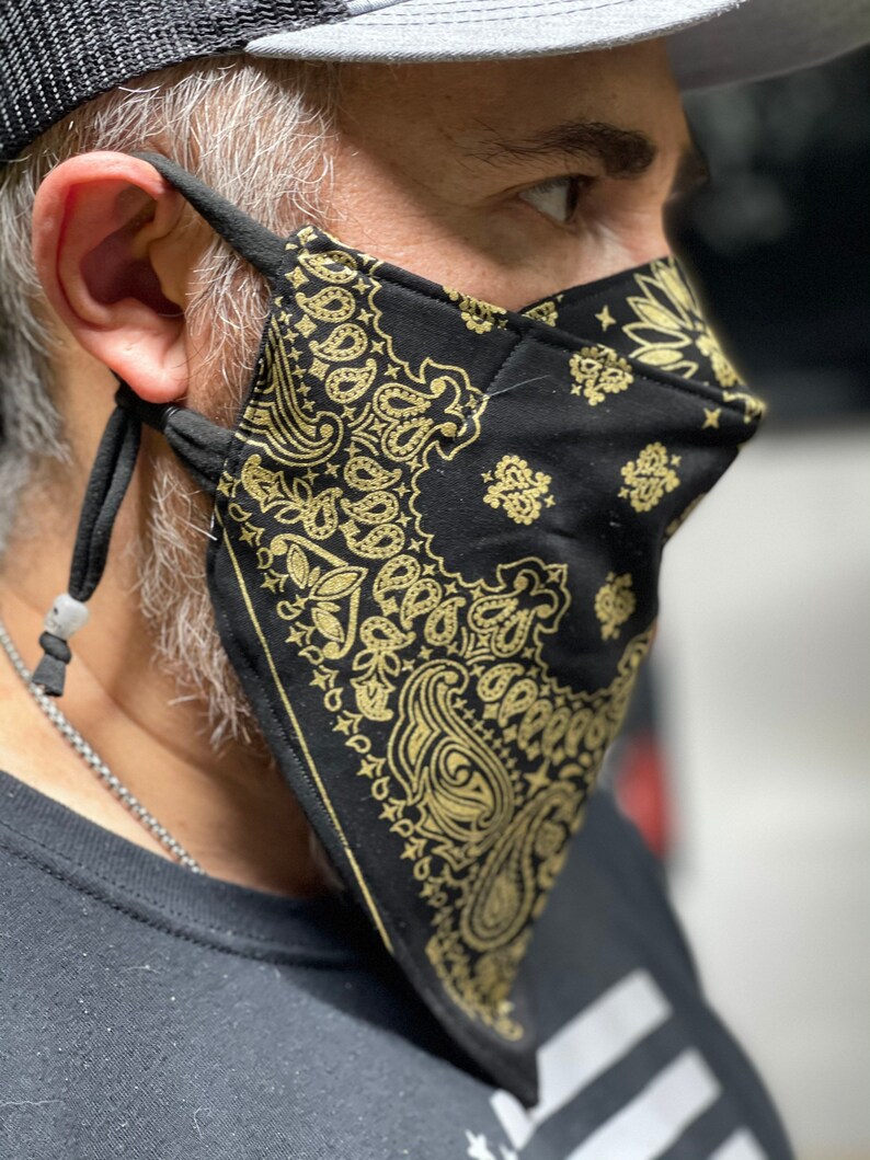 Bad Ass Maskbearded Men Maskbeard Maskmask For Long Etsy