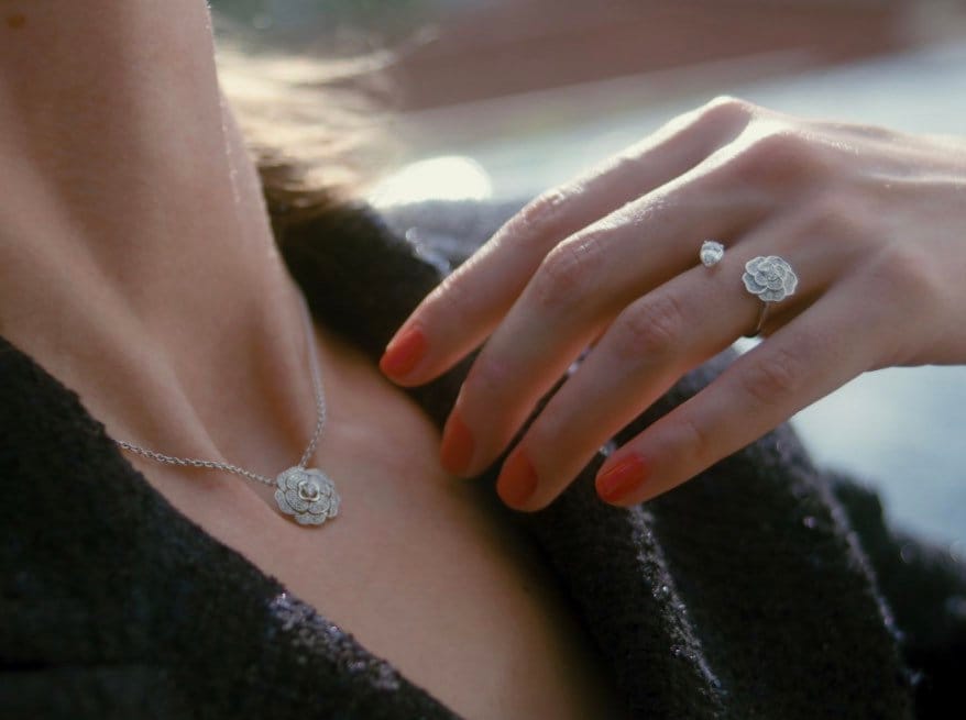 Classic Coco Ring With Beautiful Cubic Zirconia. New Fashion Ring ...