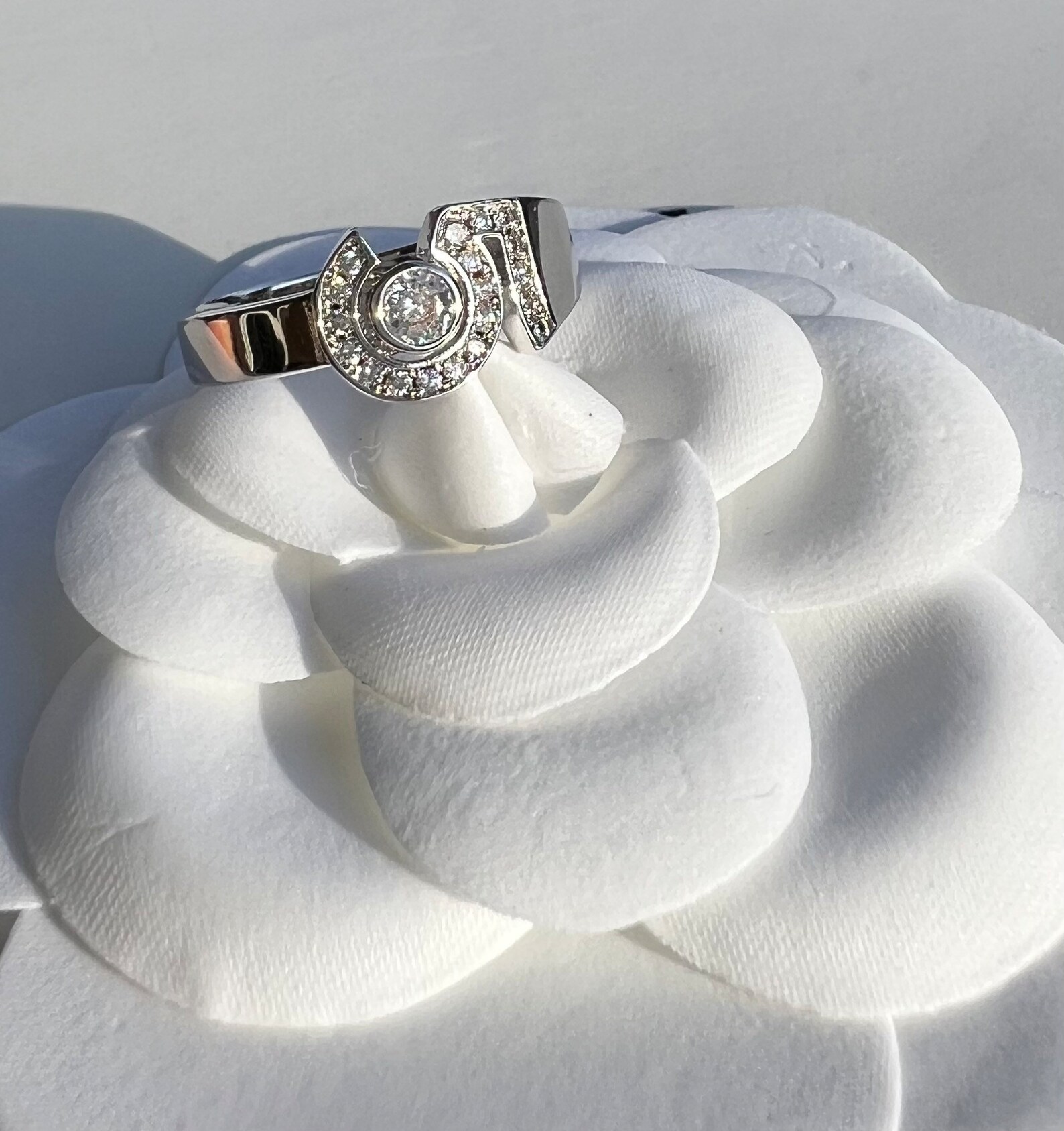 Cute Number Ring. Luxury Ring. Coco Ring. - Etsy