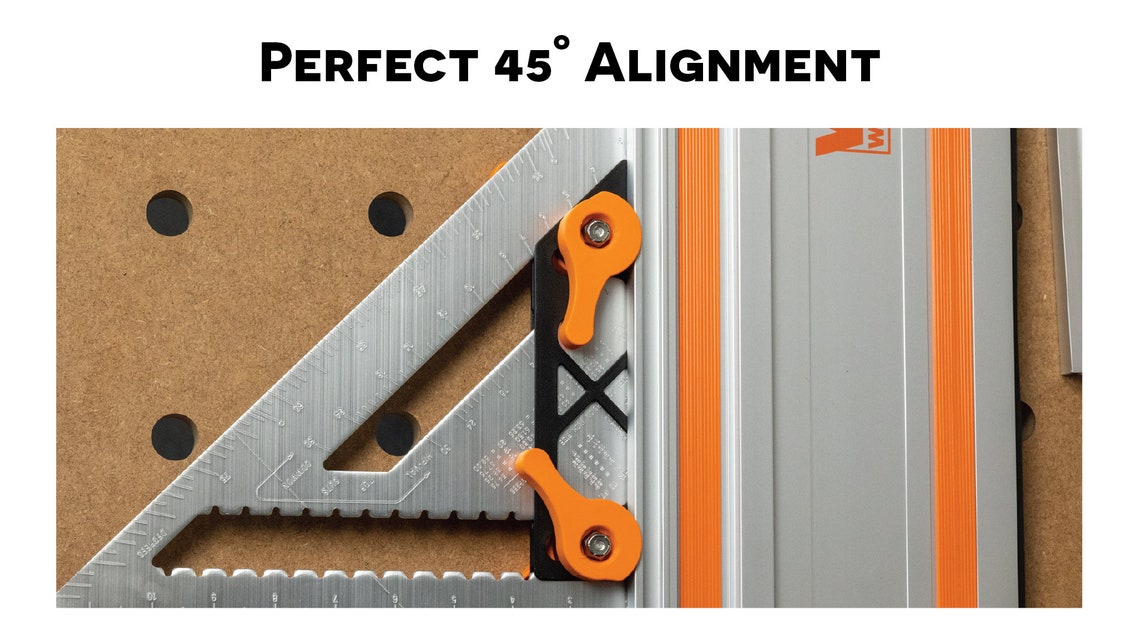 WEN Guide Rail Square Adapter DIY Kit for Track Saw Guide - Etsy