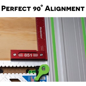 Festool Guide Rail Square Adapter - DIY Kit - for Track Saw Guide Rails ...