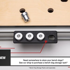 20mm Perfectfit Small Bench Dogs - Anodized Aluminum - Etsy