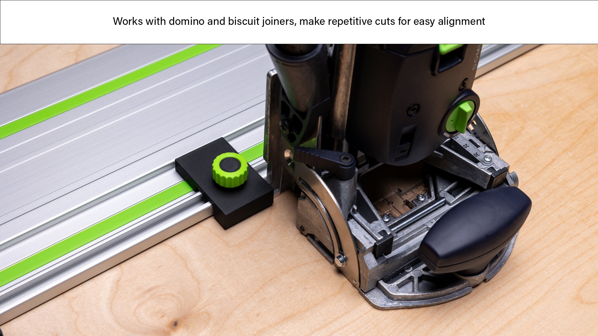 Festool Guide Rail Index Set Limit Stop for Domino Track | Etsy