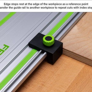 Festool Guide Rail Index Set - Limit Stop for Domino - Track Saw ...