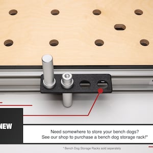 3/4" Tall Bench Dogs - Aluminum Anodized - Imperial - 2 Pack - Etsy