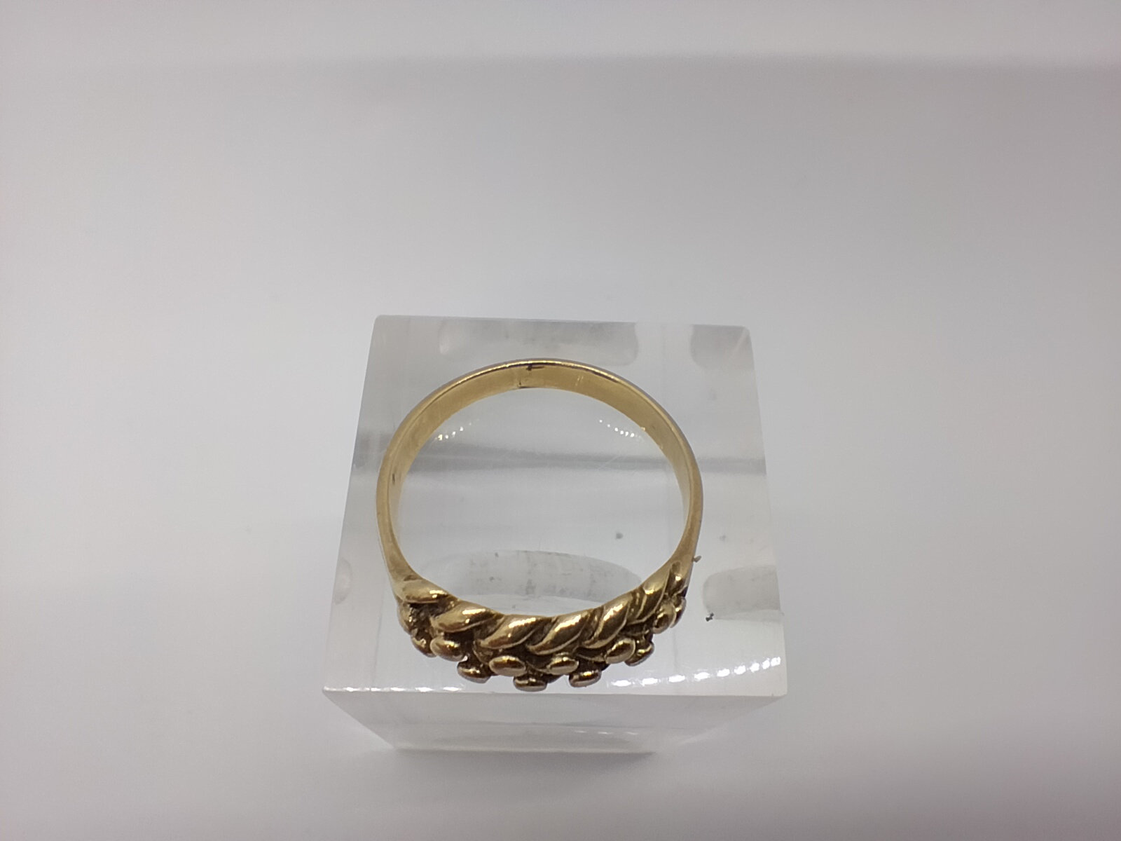 Vintage Solid 9ct Gold Classic Keeper / Guard Ring - Etsy