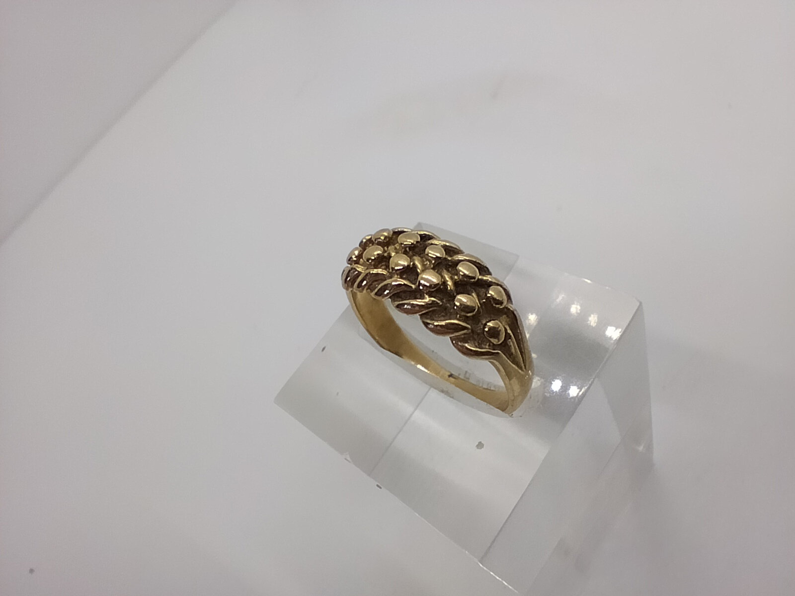 Vintage Solid 9ct Gold Classic Keeper / Guard Ring - Etsy