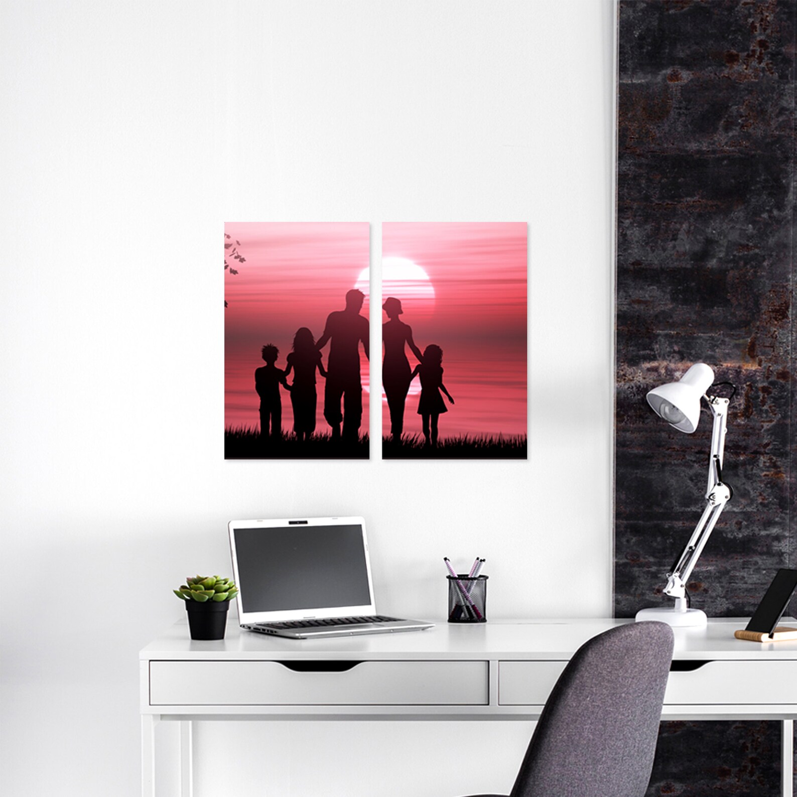 Split Canvas Photo Frame Any Size - Etsy