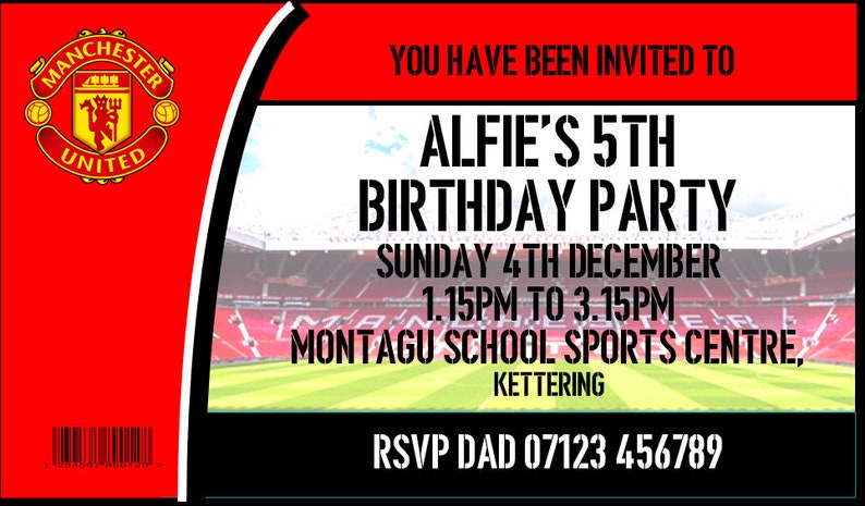 Football Team, Soccer Birthday Invitation / Party Invites / Girls ...