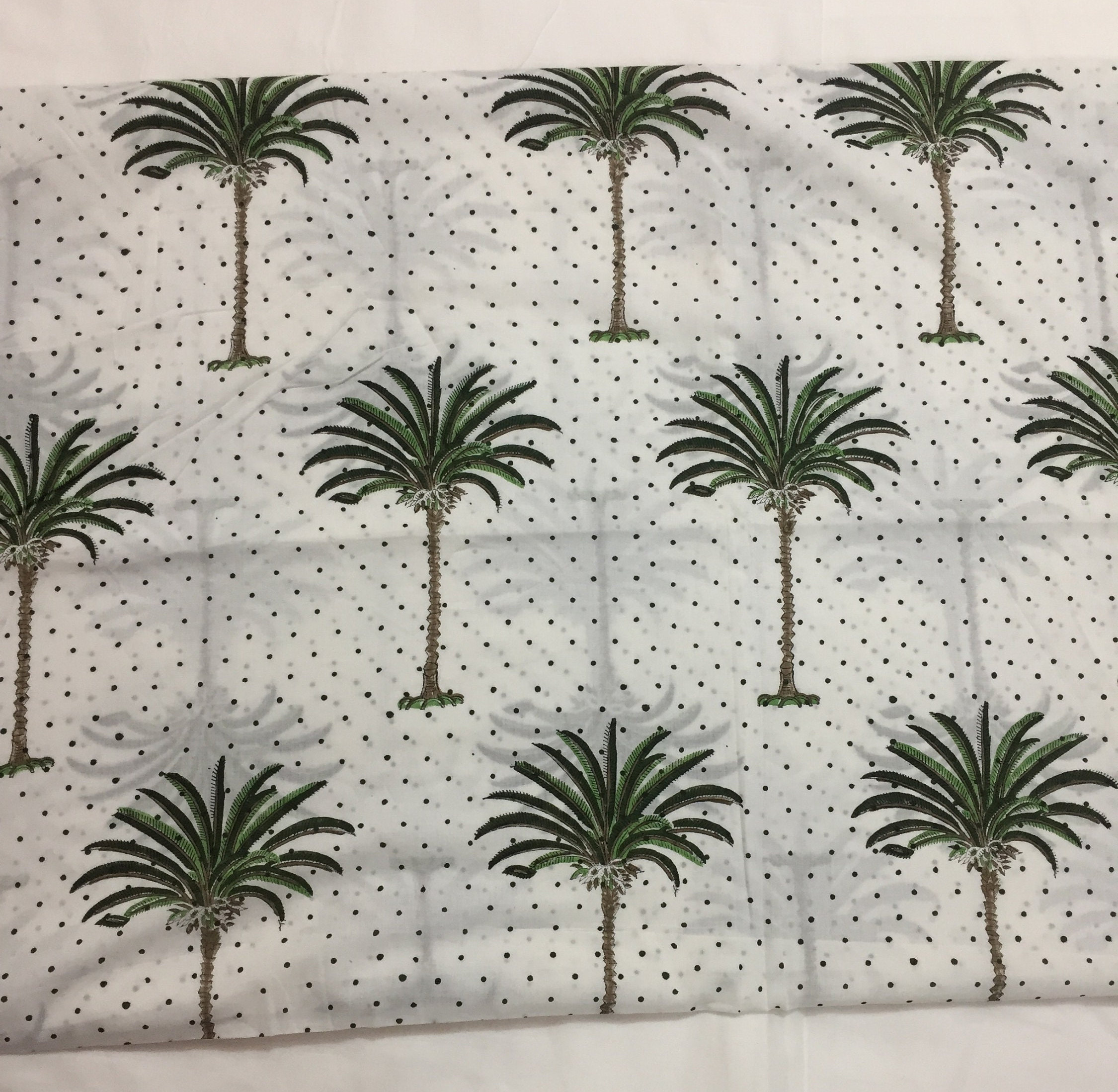 Palm Tree Print Fabric