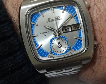 Seiko monaco 7016-5001 Automatic Chronograph and Flyback Full Original ...