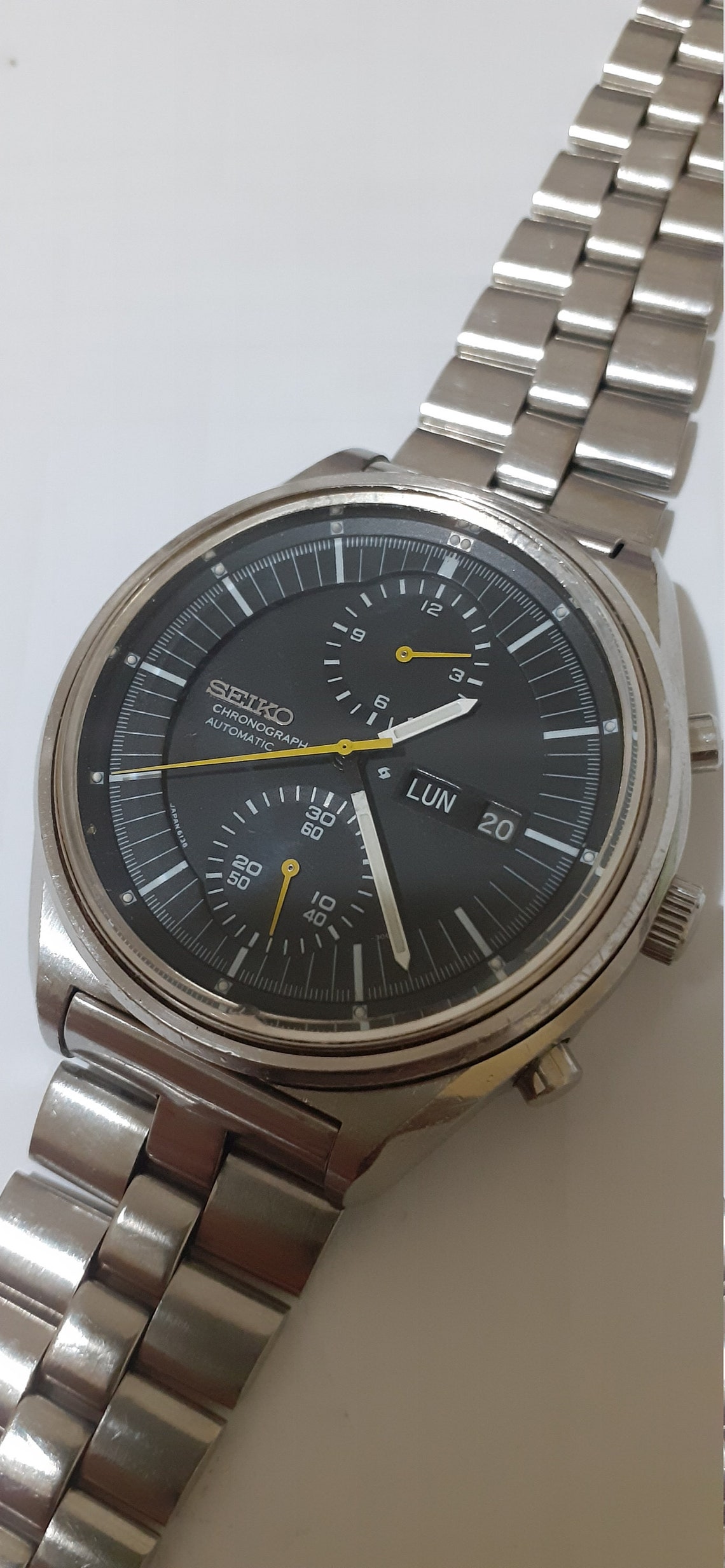 Seiko 6138-3003 Jumbo Automatic Chronograph Full Original Very | Etsy