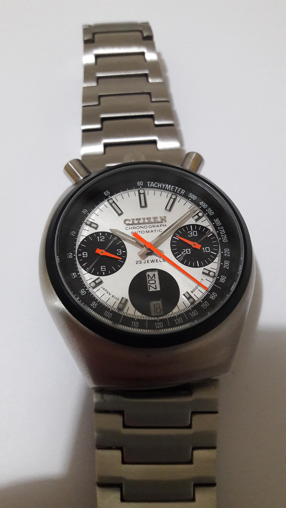 Citizen Bullhead Panda Dial Automatic Chronograph and Flyback 1976 ...