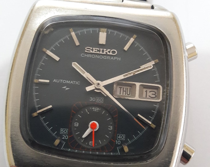 Seiko " Monaco" Automatic Chronograph and Flyback 7016-5001 Very Rare ...