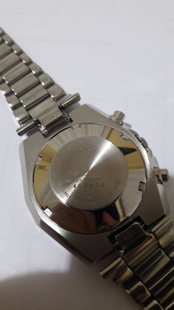 Seiko 6139-7080 hexagon automatic chronograph origi… - Gem