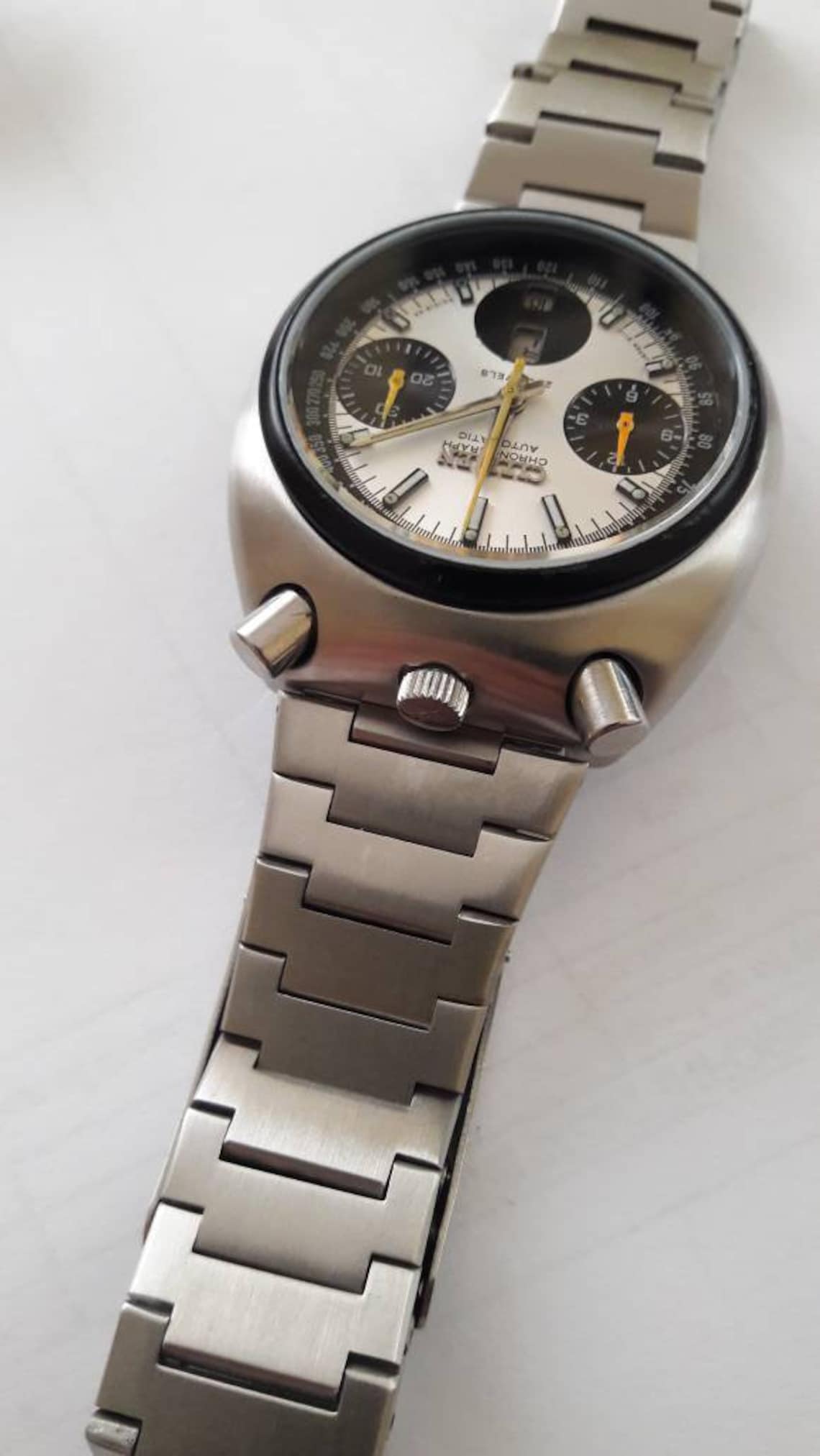 Citizen Bullhead Panda Dial Automatic Chronograph and Flyback - Etsy