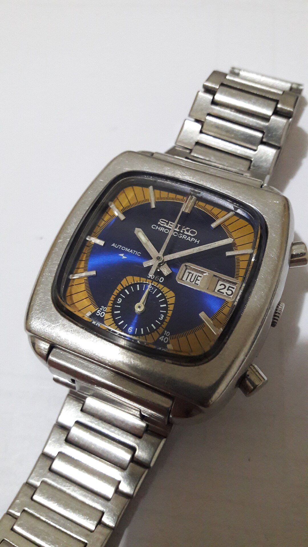 Seiko monaco automatic Chronograph and Flyback 7016-5001 Special Very ...