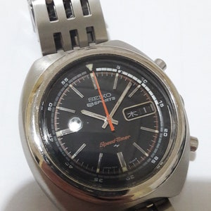 Seiko 7017-6040 Jdm Speed Timer Automatic and Flyback Full Original ...