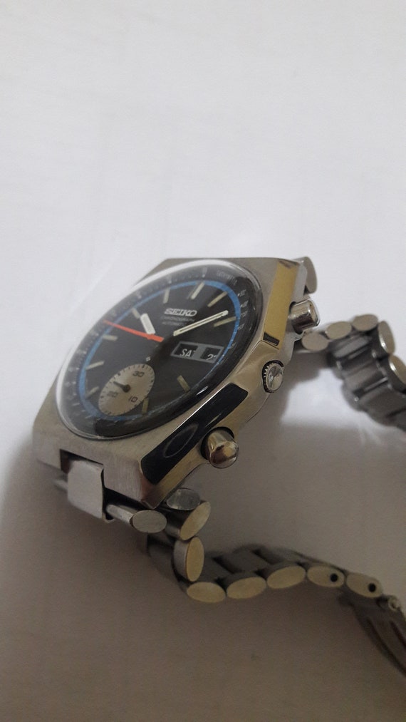 Seiko 6139-7080 hexagon automatic chronograph origina… - Gem