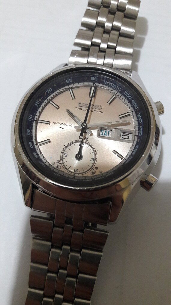 Seiko 7016-7000 Automatic Chronograph and Flyback 1977 Model - Etsy
