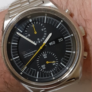 Seiko 6138-3003 Jumbo Automatic Chronograph Full Original Very Rare ...