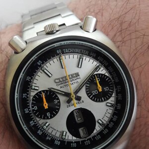 Citizen Bullhead Panda Dial Automatic Chronograph and Flyback - Etsy