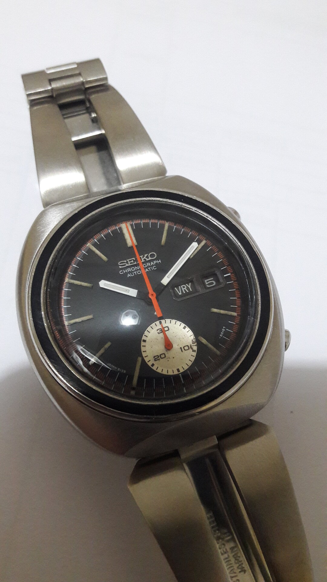 Seiko Automatic Chronograph 6139-8002 Sports Rally Original 1972 Model ...