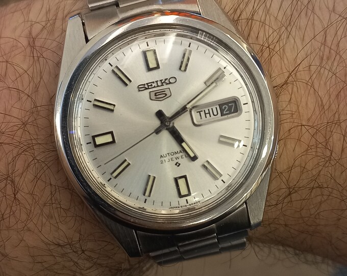 Seiko 5 Automatic "62mas Dial " 6119-8083 Full Original 1976 Model Rare ...