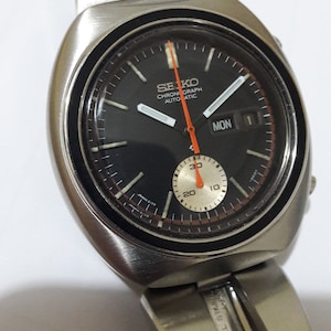 Seiko 6139-8002 Automatic Chronograph Rally Original 1972 Model Rare ...