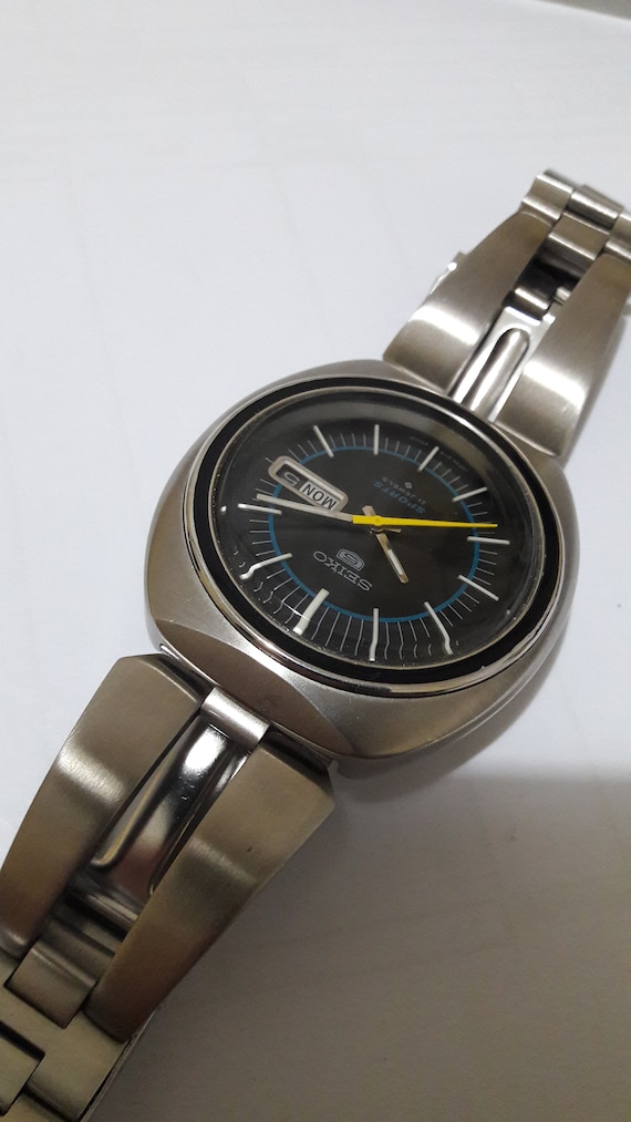 Seiko 5 automatic 6119-8450 sports original 1975 … - Gem