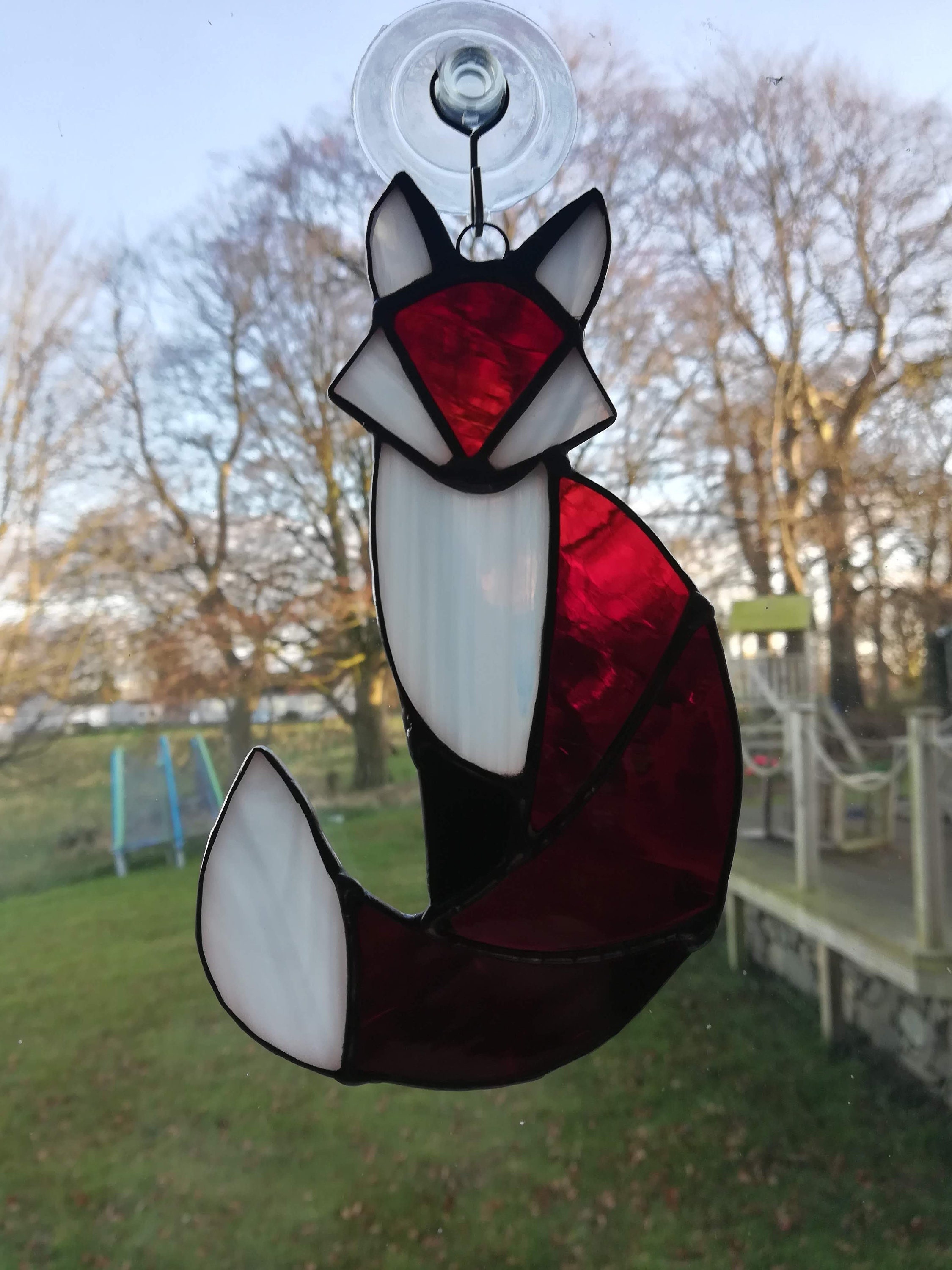 Stained Glass Fox Stained Glass Art Glass Fox Fox Unique - Etsy.de Stained Glass Fox Stained Glass Art Glass Fox Fox Unique - Etsy.de