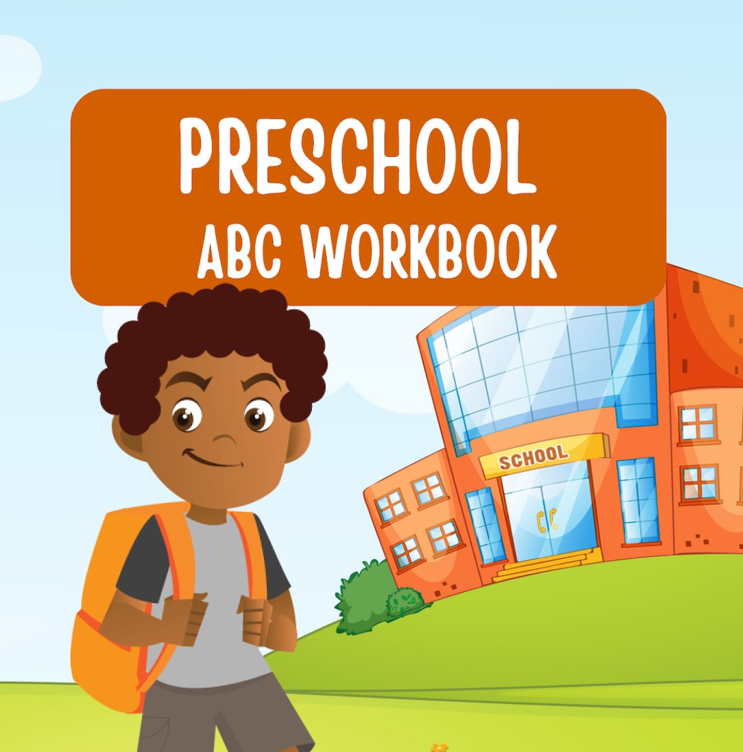 ABC PRESCHOOL WORKBOOK - Etsy
