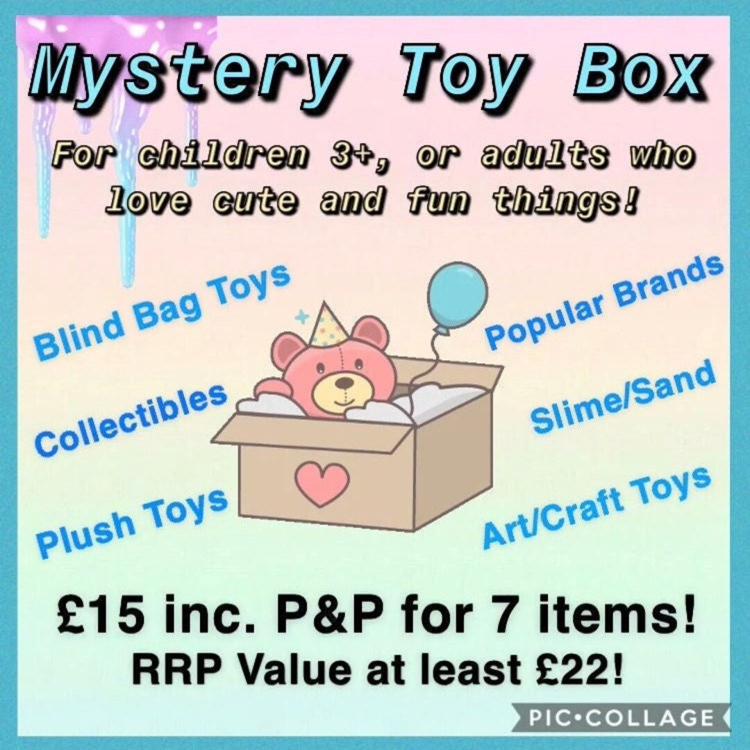 Mystery Toy Box Collectibles Blind Box Craft Toys - Etsy UK