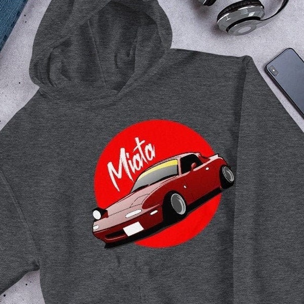 Mazda Mx5 Miata Hoodie - Etsy