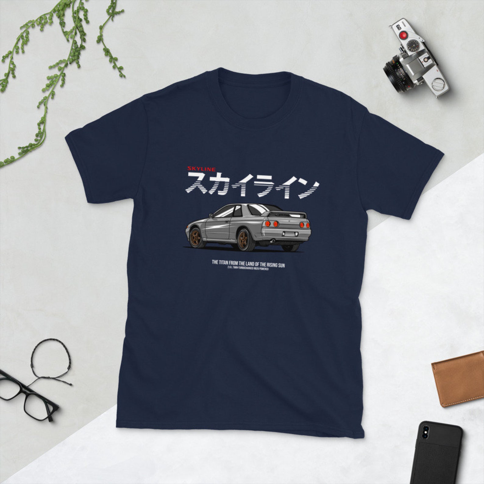 Skyline R32 GT-R Godzilla Nissan JDM Gift Tee Short-sleeve - Etsy