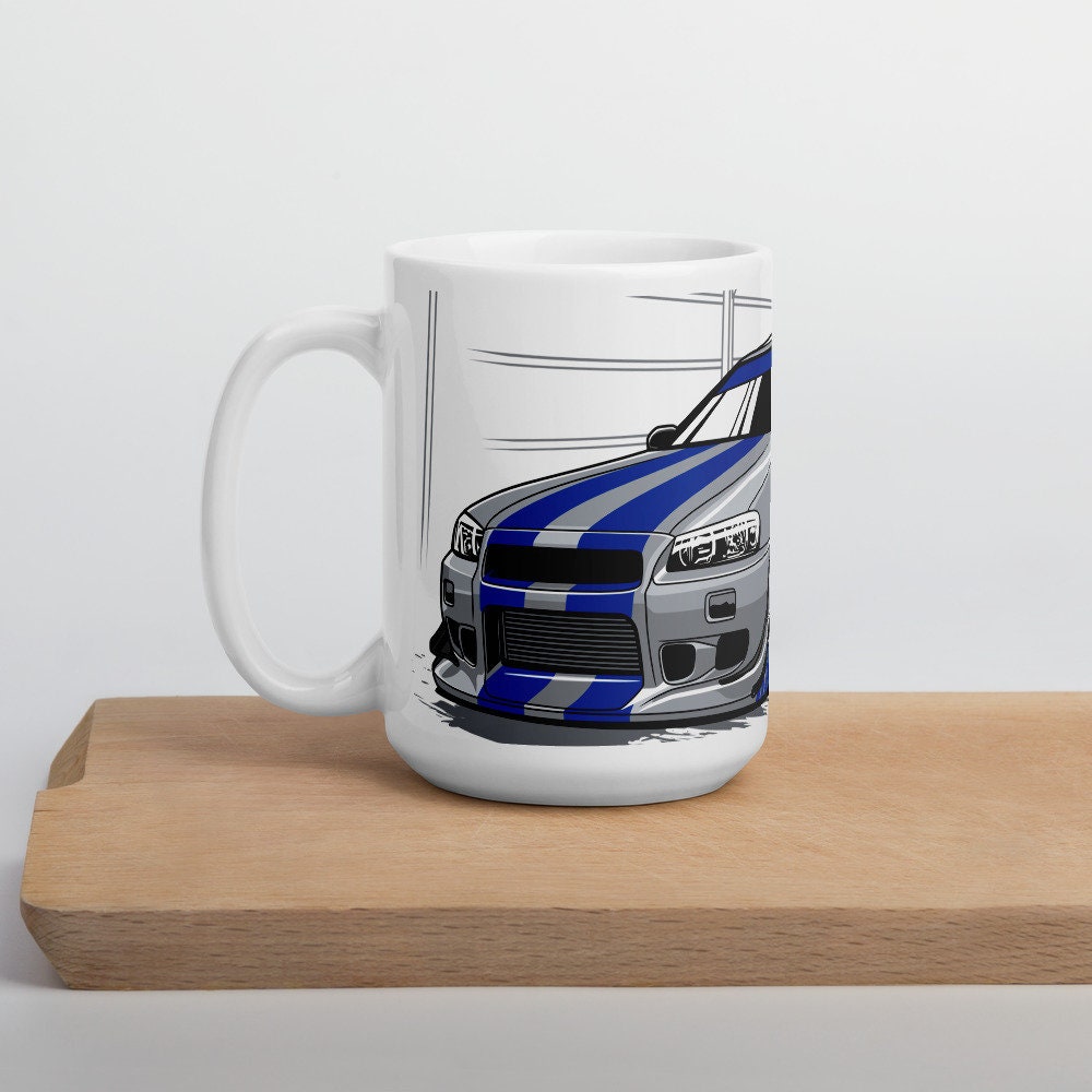 JDM RIVALS Skyline R34 GT-R Vs Supra Mk4 2jz Jdm Mug Jdm Cup - Etsy