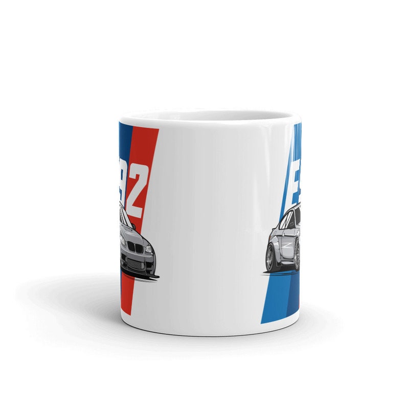 BMW E92 M3 Widebody BMW M Power Bavarian Racing Car Coffee Tea Beer Mug ...