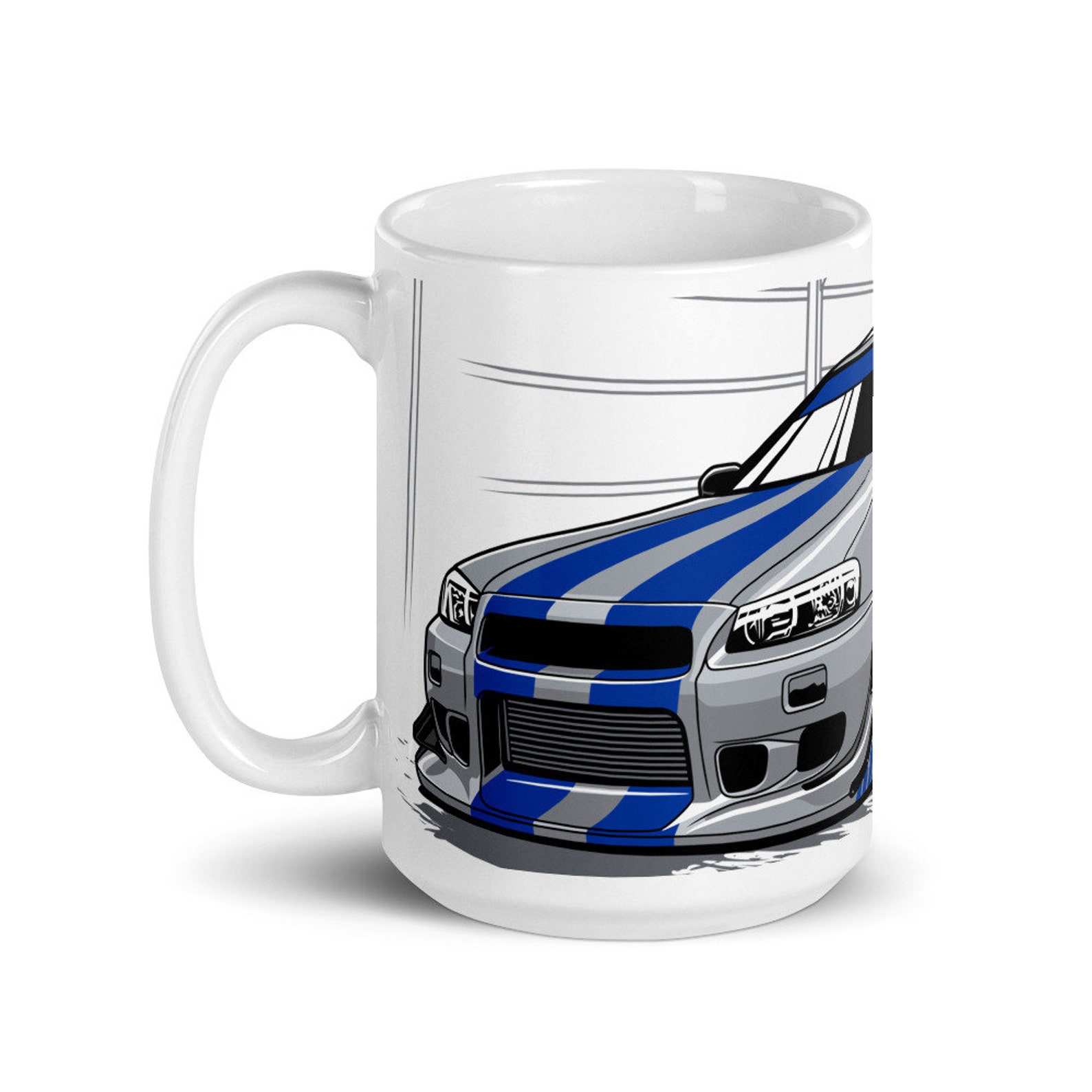 JDM RIVALS Skyline R34 GT-R Vs Supra Mk4 2jz Jdm Mug Jdm Cup - Etsy
