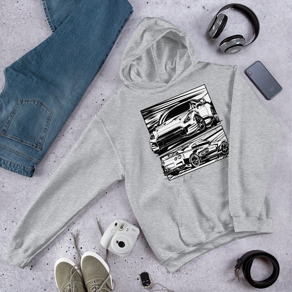 R35 GTR JDM Legend Nissan GT-R | Unisex Gift Hoodie / Sweater / Hood - Etsy