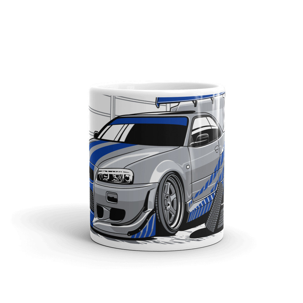JDM RIVALS Skyline R34 GT-R Vs Supra Mk4 2jz Jdm Mug Jdm Cup - Etsy
