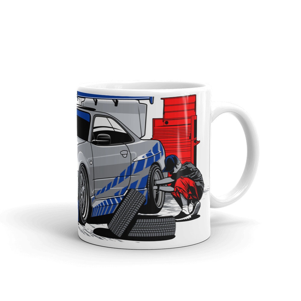 JDM RIVALS Skyline R34 GT-R Vs Supra Mk4 2jz Jdm Mug Jdm Cup - Etsy