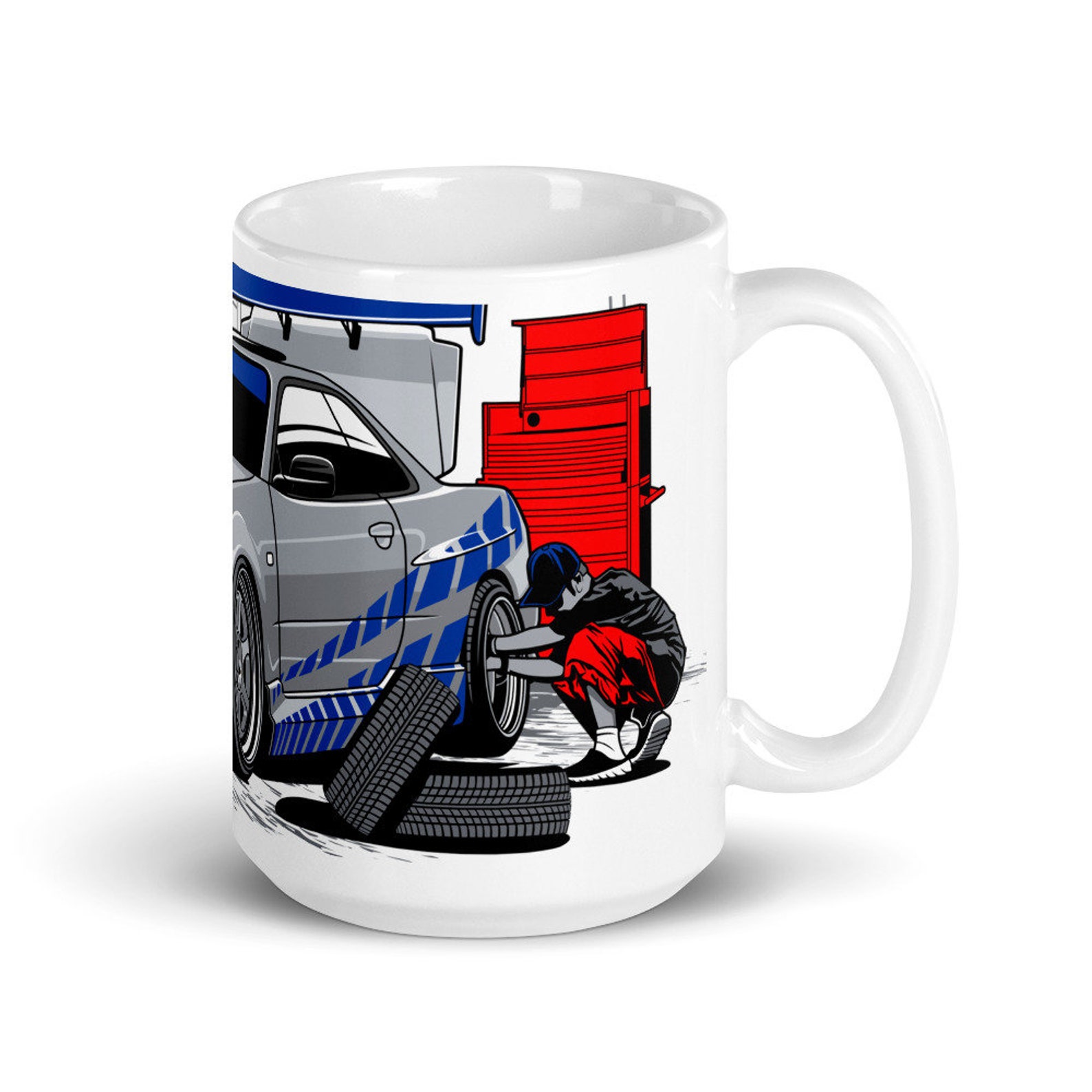 JDM RIVALS - Skyline R34 GT-R Vs Supra Mk4 2jz Jdm Mug Jdm Cup | Nissan ...